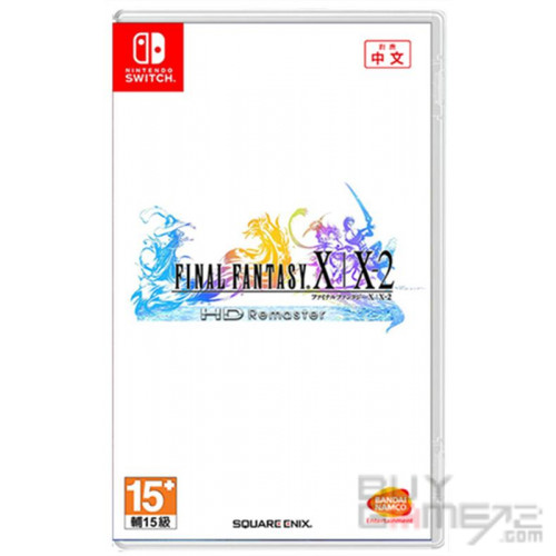 (NS) Final Fantasy X/ X2 HD Remaster 香港中英日文版